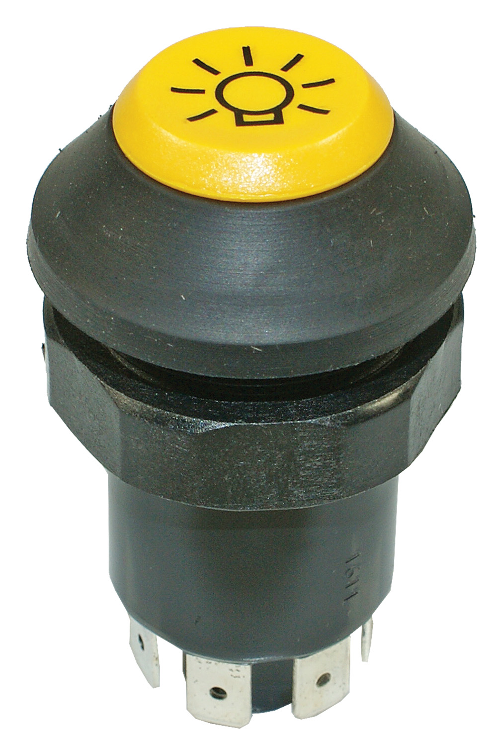 Pneutron Drückerschalter "Licht" gelb – Hoelzle