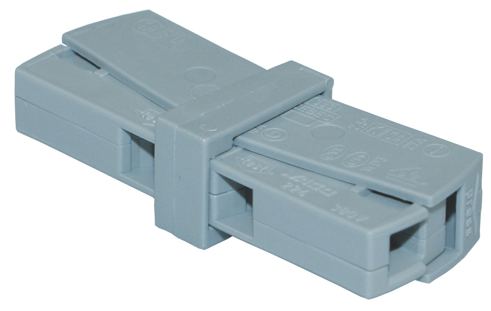 Doppel-Verbindungsklemme 1-pol. 0.5-2.5mm2 – Hoelzle