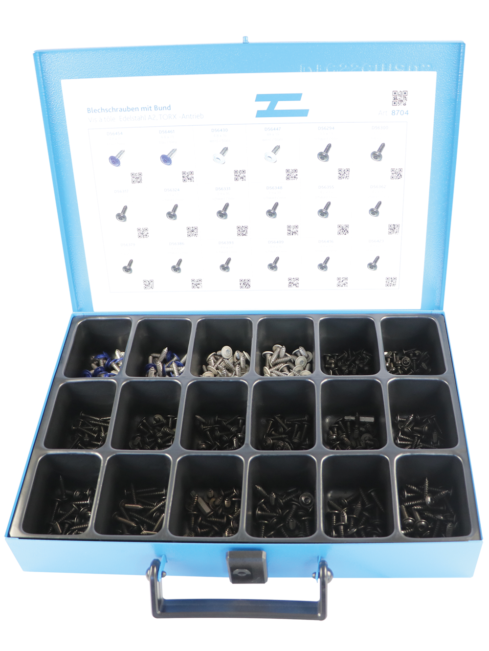 Sortiment Blechschrauben mit Bund Edelstahl – Hoelzle