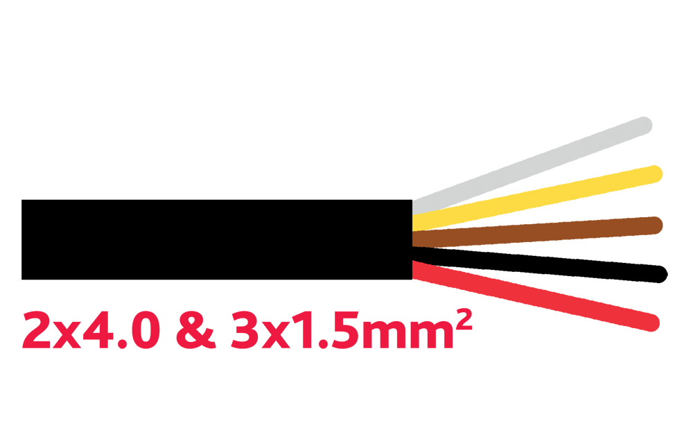 ABS-Kabel FLRY11Y 2x4.0/3x1.5mm2 – Hoelzle